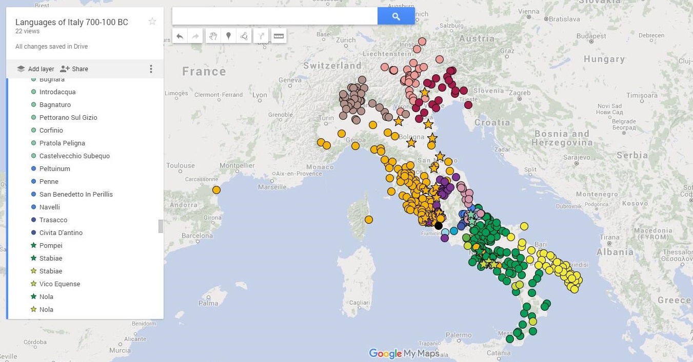 Mapping Language Contact – Phase 1 – Katherine McDonald